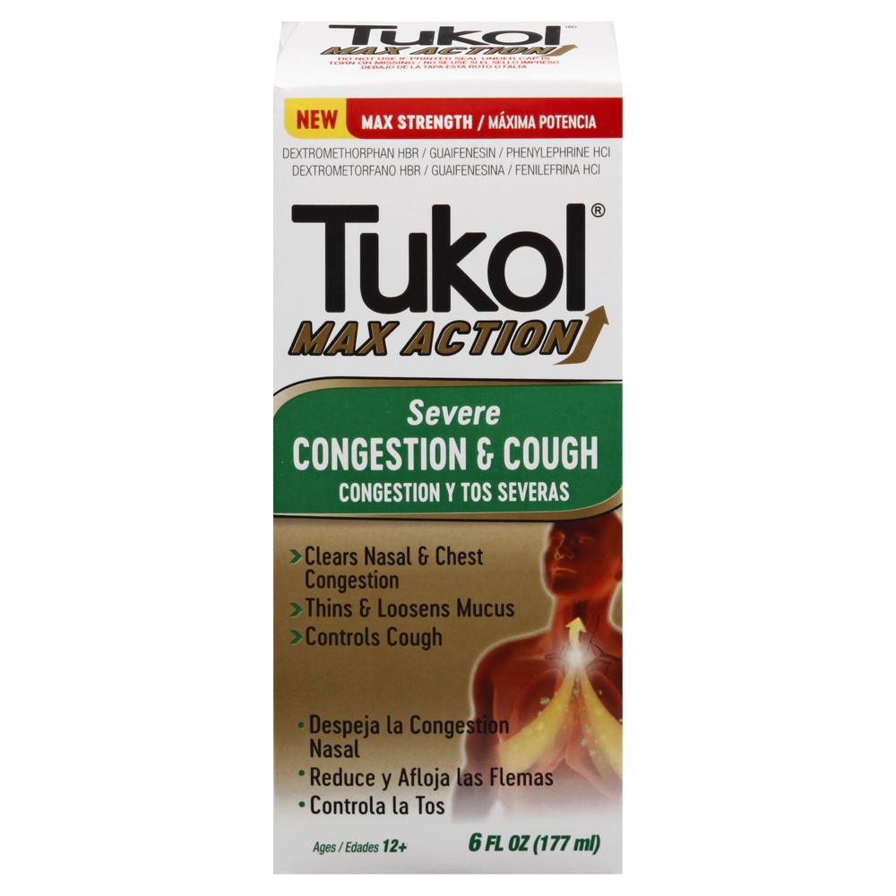 Tukol Severe Cough and congestions 6oz – Porpa