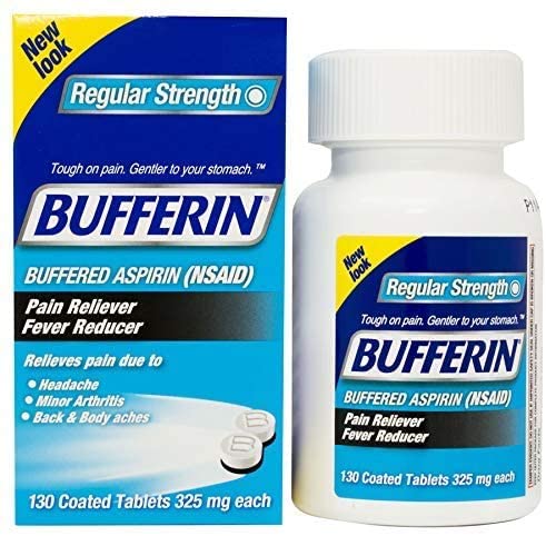 Bufferin Aspirin 130 tabs. – Porpa